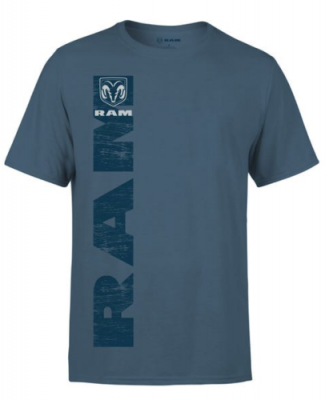 RAM T-SHIRT NAVY BLUE PRINT – DODGE RAM OFFICIAL MERCHANDISE – American ...