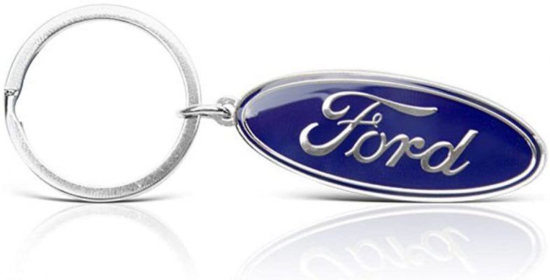 Official FORD Oval Keyring – American Vehicle Parts